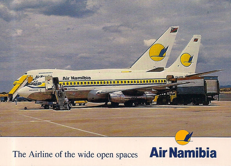The Timetablist: Air Namibia Network: The Airline of wide open spaces ...