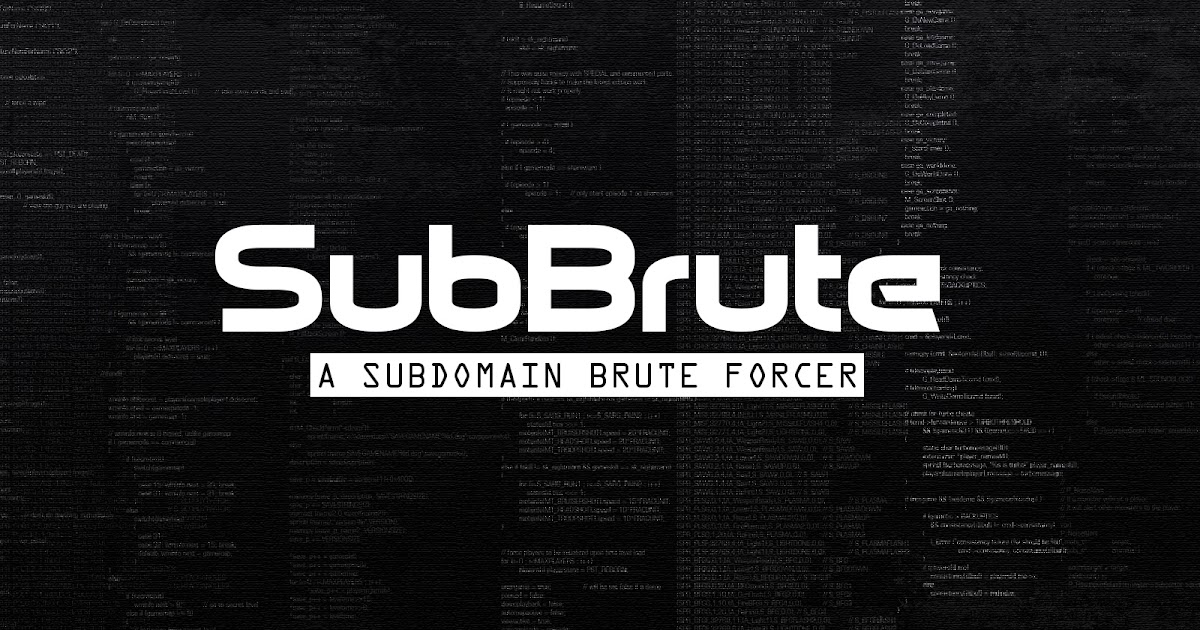 SubBrute (Subdomain Bruteforcer) :: Tools - ToolWar | Information Security (InfoSec) Tools