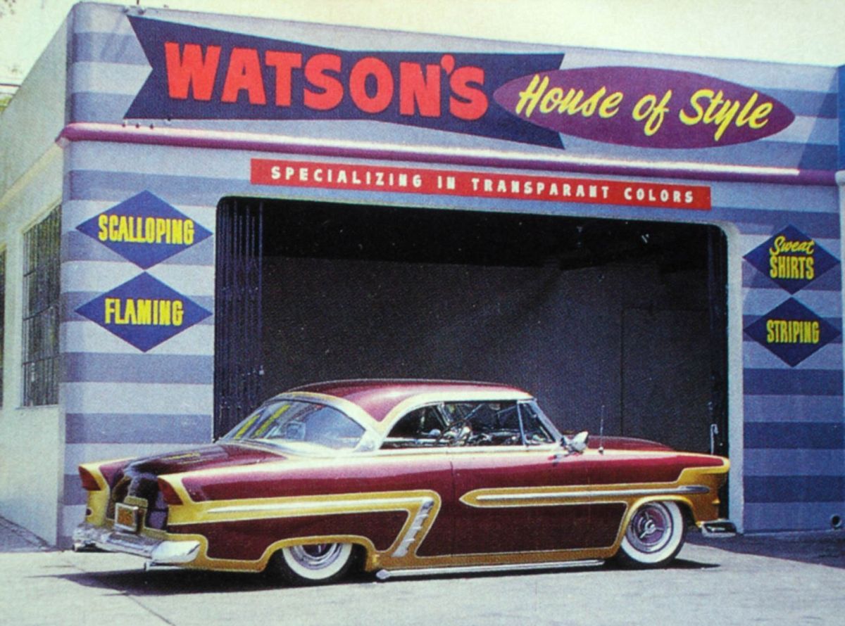 30 Vintage Photos of Stunning Custom Cars Painted by Larry Watson in ...