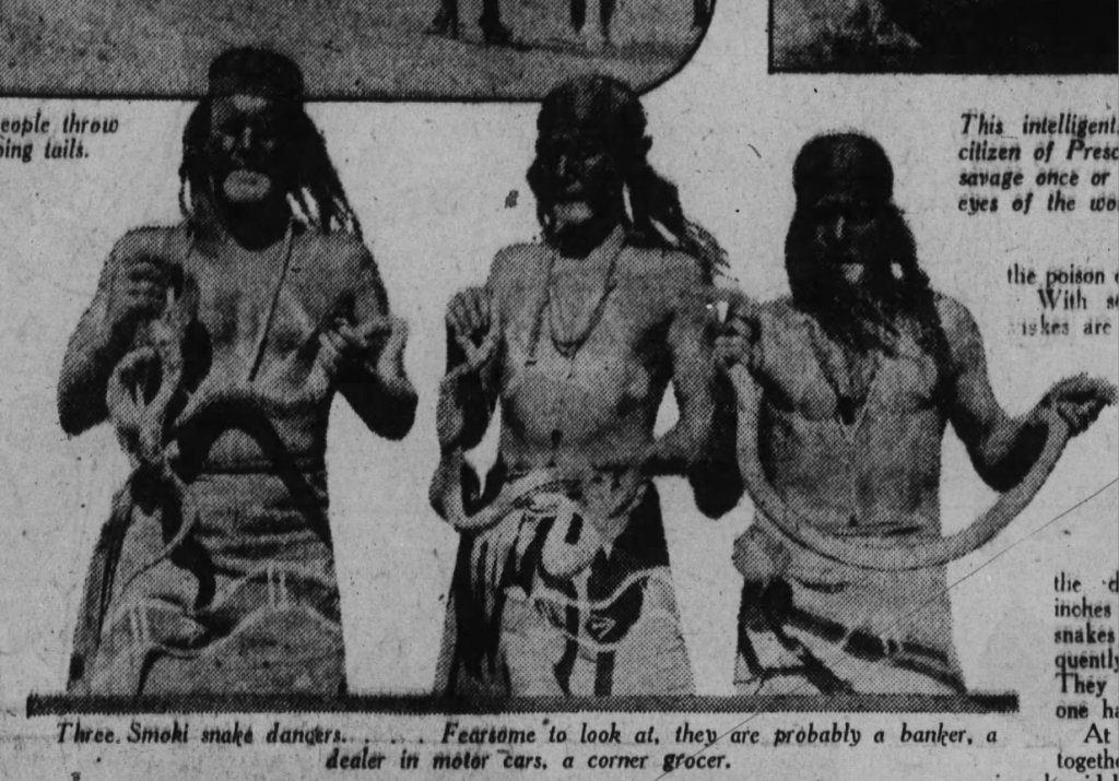 1930 - It took nearly 6 years of touring, but 5 Hopi men saved their ...