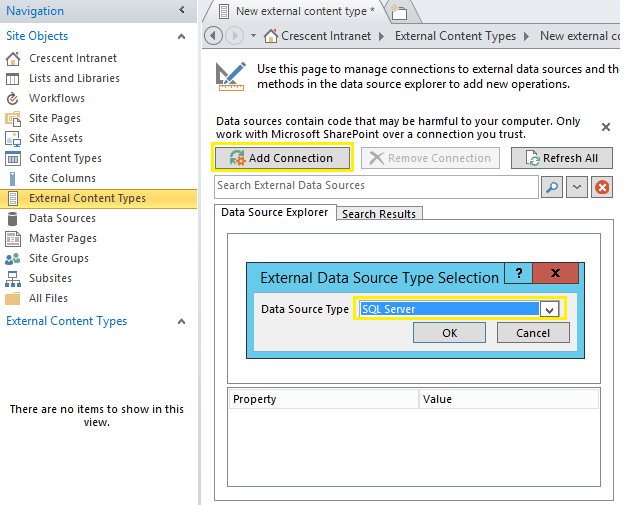 How To Create External Lists From Sql Server Using Bcs In Sharepoint 2016 Sharepoint Diary