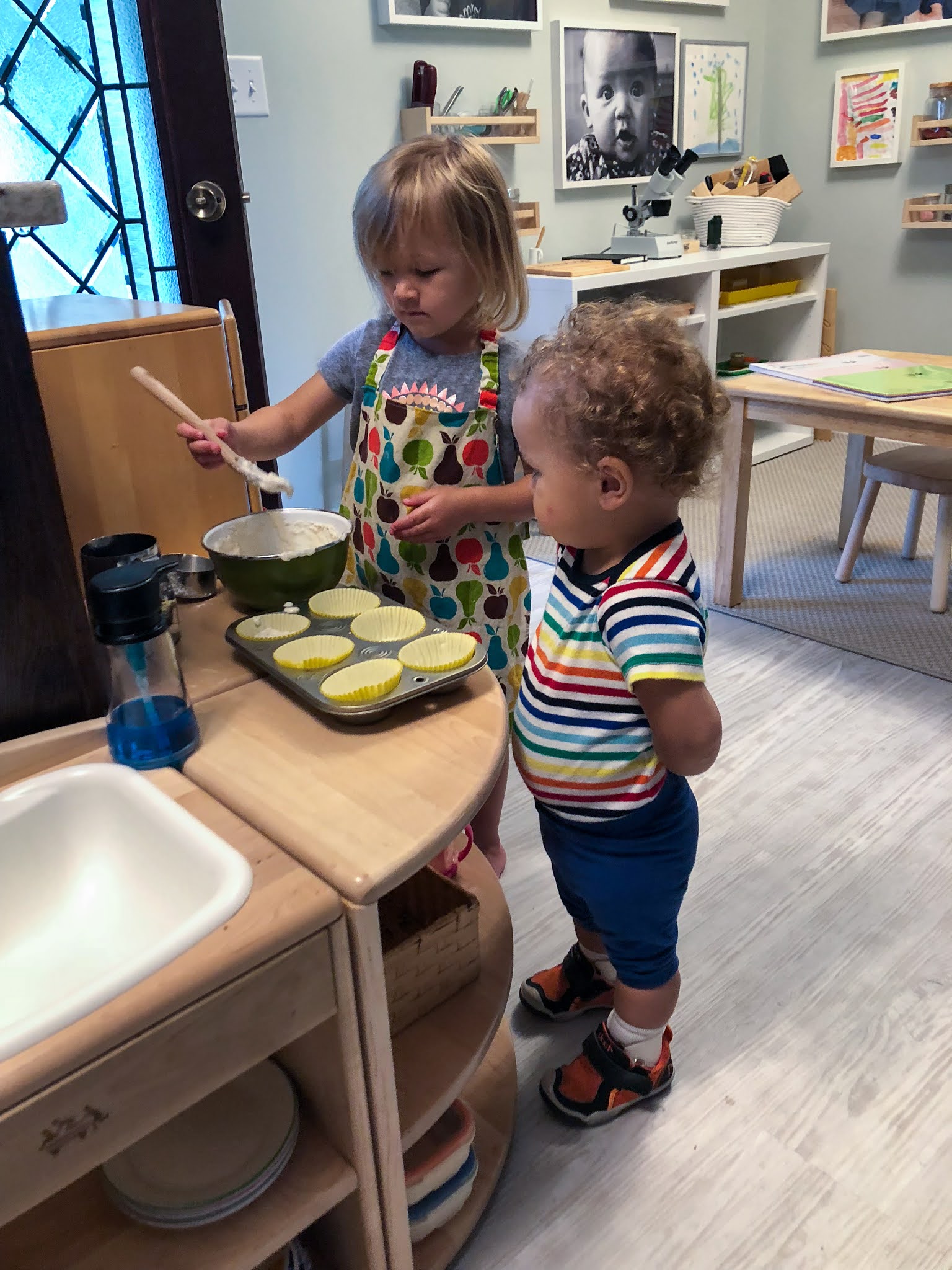 Children Waiting Their Turn