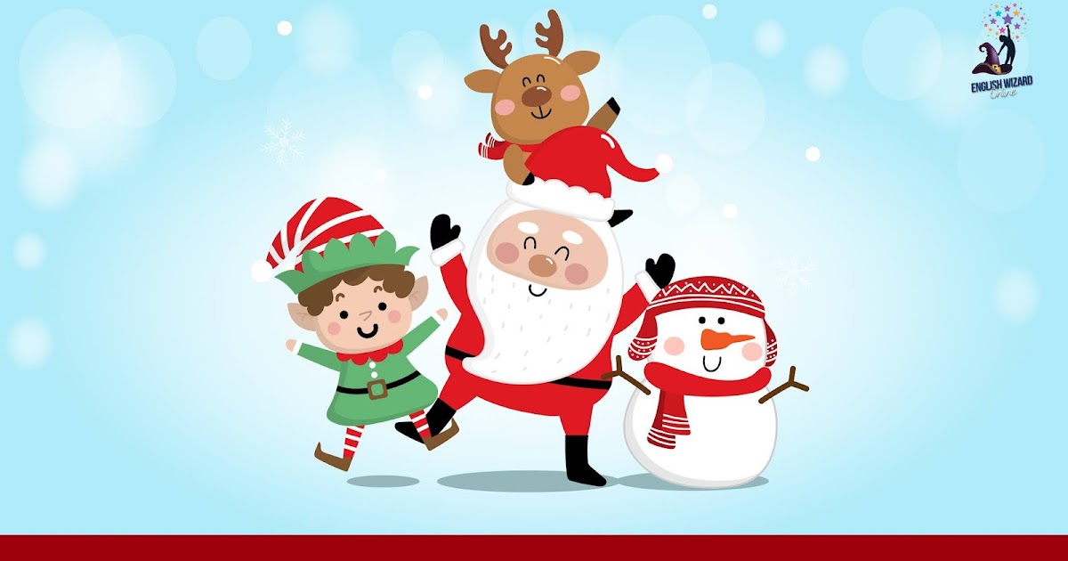 English Wizard Online: ABC Christmas Video, Worksheets, Flashcards ...