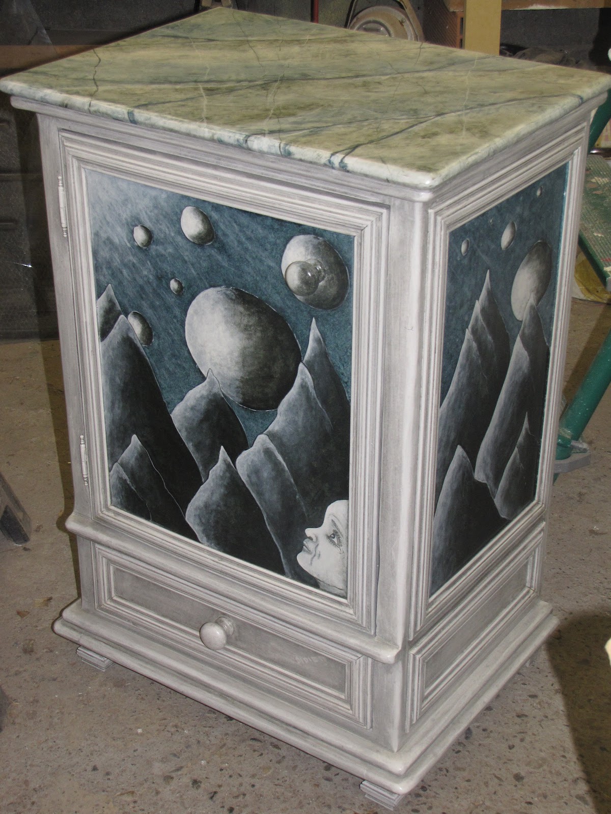 Peinture Décorative Artisanale Didier Roussel: meuble peint acrylique ...