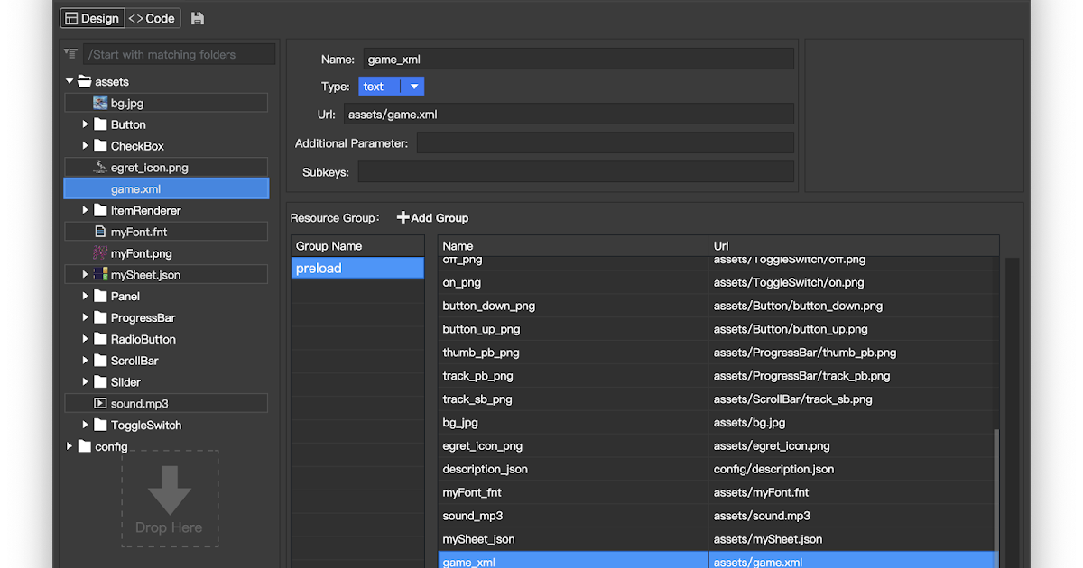 core-egret.XMLNode ~ Egret Engine API 範例