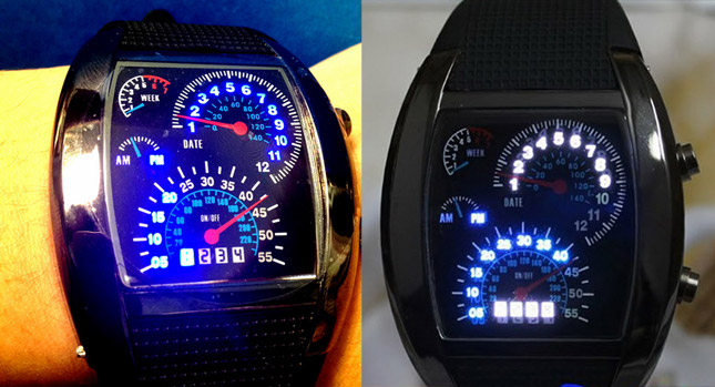 OMG! Max Speed Speedometer Car Watch | TNGEEK