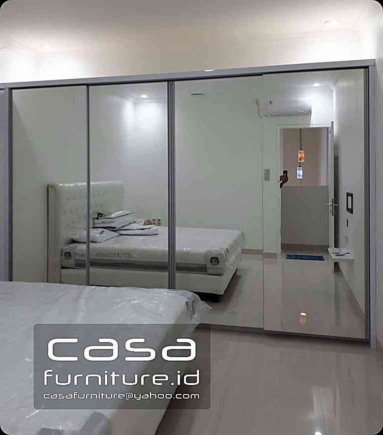 Lemari geser cermin Cengkareng - Furniture minimalis tangerang Kitchen ...