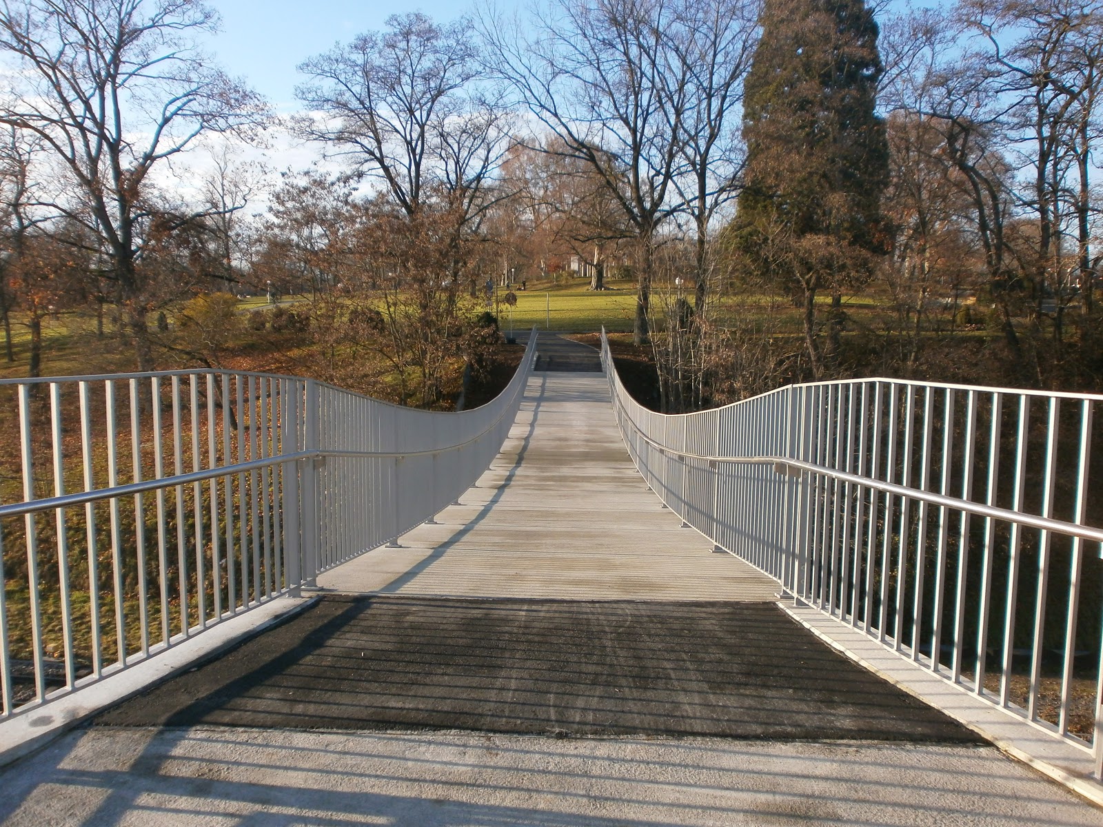 Wege in der Region Stuttgart: Rosensteinstege (Leuze-Steg) in Stuttgart-Ost und Stuttgart-Bad ...