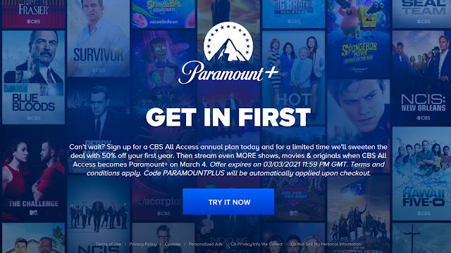 NickALive!: Paramount+ Coupon Code: Sign Up Now and Get 50% OFF Before ...