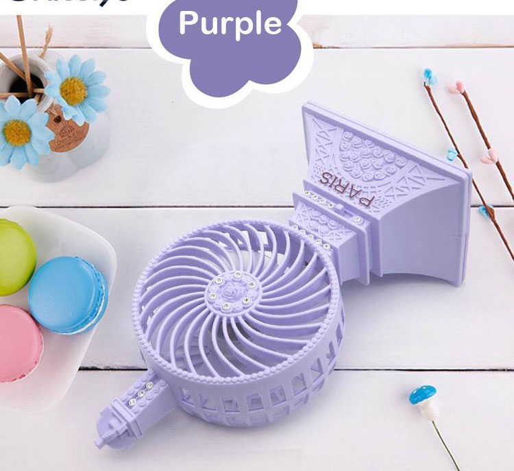 Heaven Shop bd: USB Paris Tower Fan |Small Rechargeable Cute Pocket ...