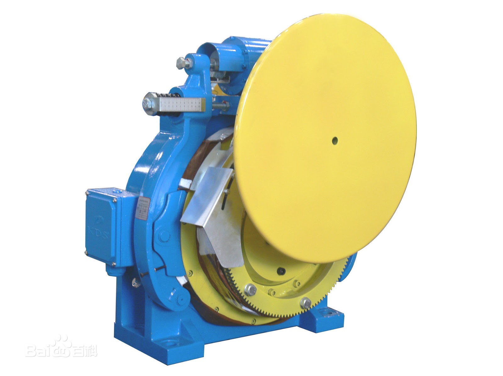 elevator : Details of the traction machine