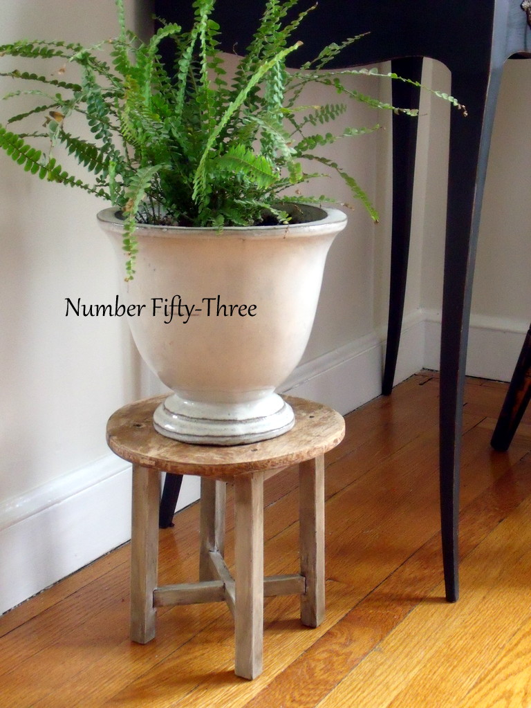 Number Fifty-Three: Grungy White & Burlap Number Fifty-Three: Grungy White & Burlap