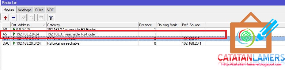 Cara Menghubungkan 2 Router Mikrotik, Konfigurasi Static Routing ... Cara Menghubungkan 2 Router Mikrotik, Konfigurasi Static Routing ...
