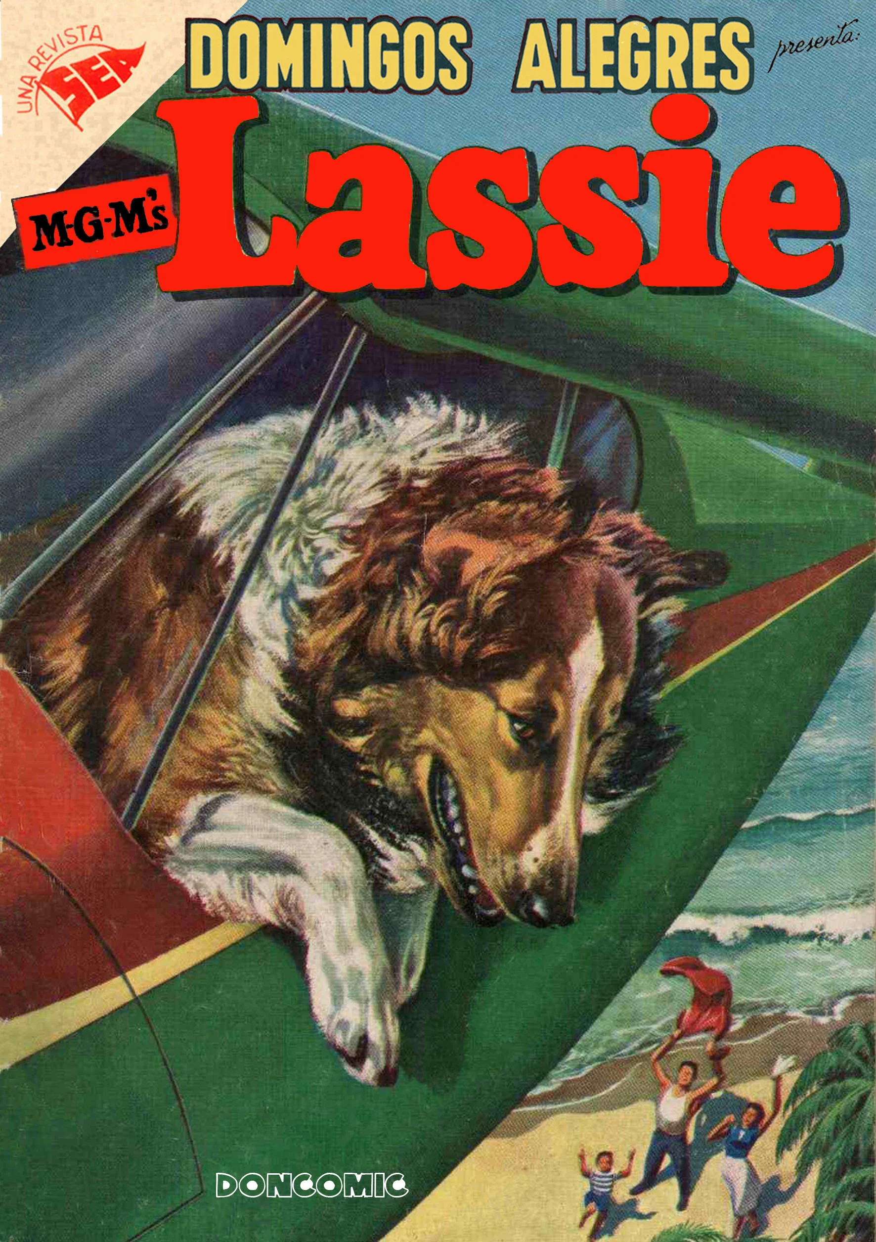LASSIE-DOMINGOS ALEGRES -0262 -LEITURA ONLINE DE QUADRINHOS