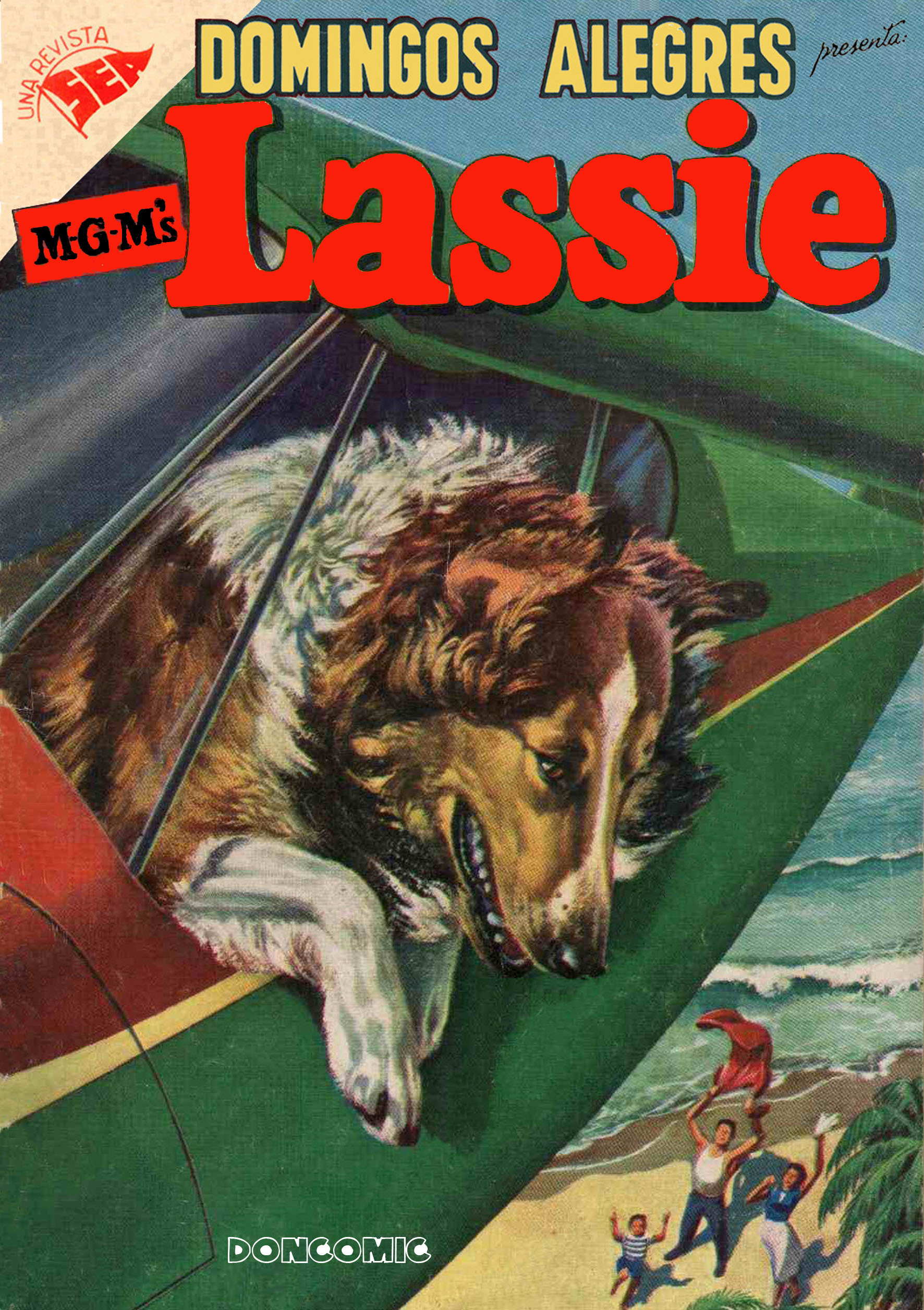 LASSIE-DOMINGOS ALEGRES -0262 -LEITURA ONLINE DE QUADRINHOS