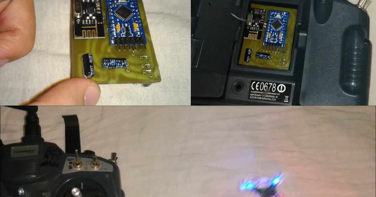 AEROMODELOS, DRONES E ARDUINO: Módulo Multiprotocolo DIY