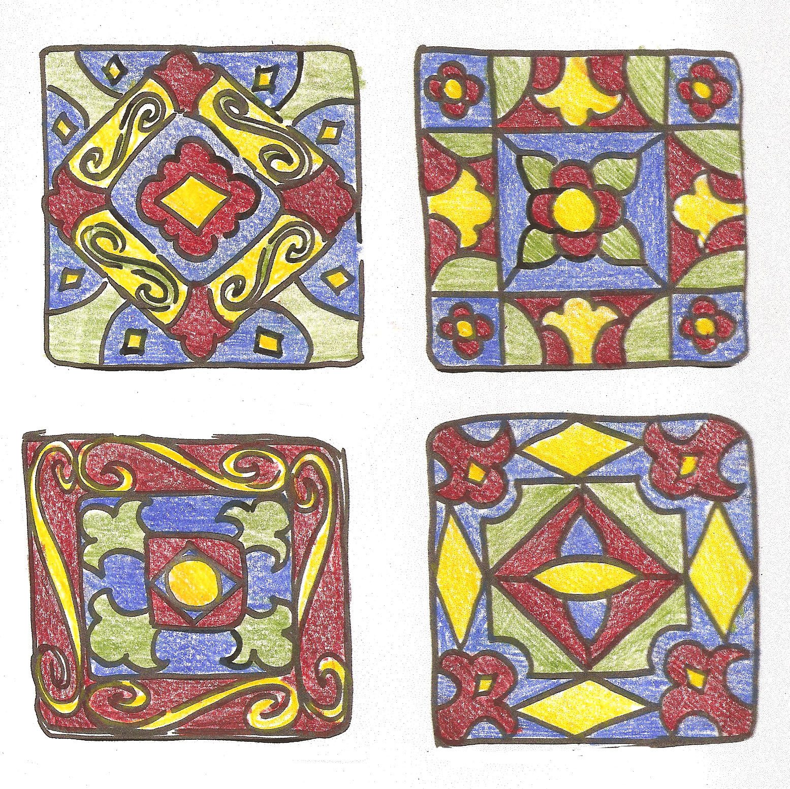 Art of the Day: Medallion Sketches