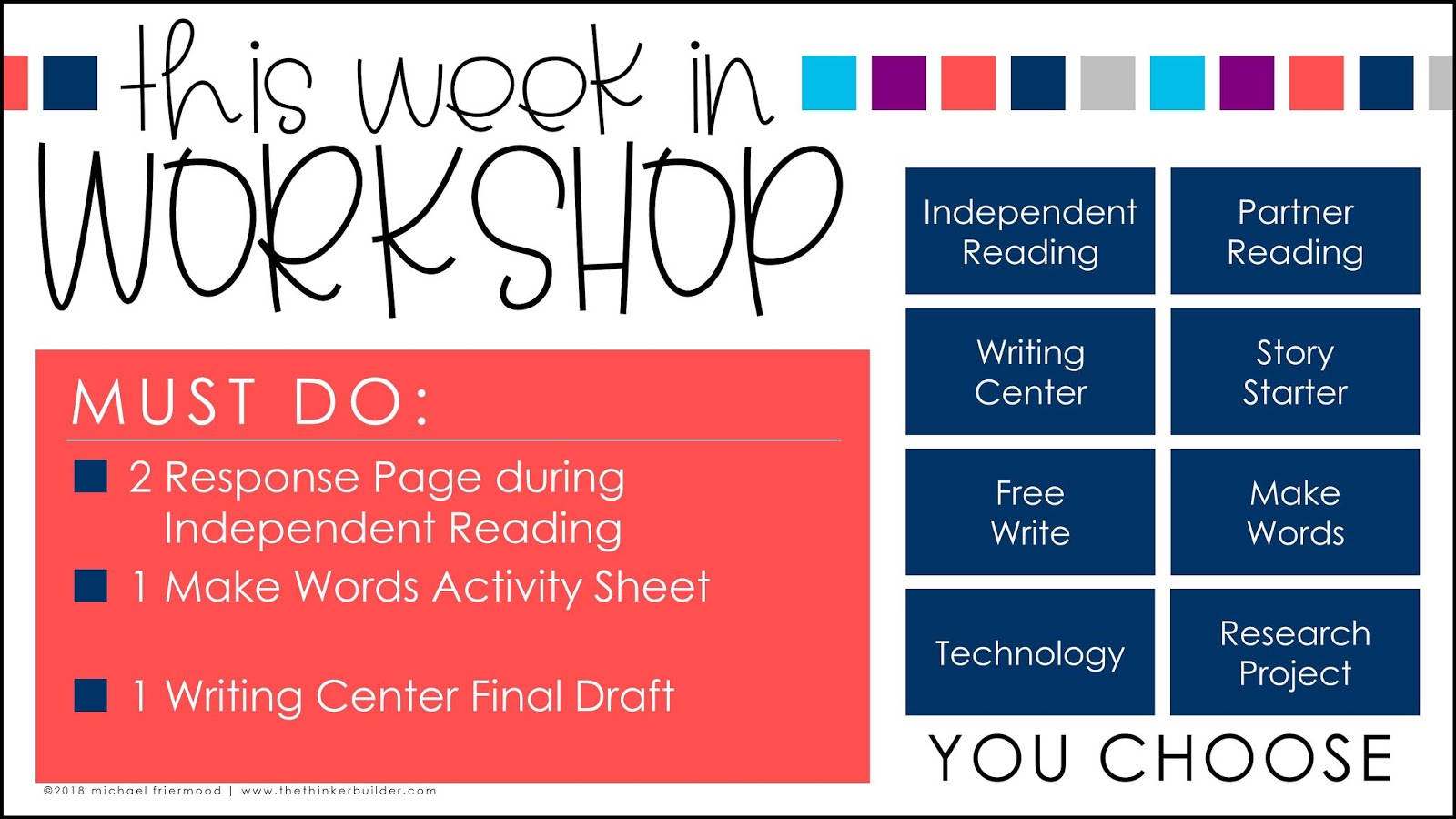 What to Do with the Rest of the Class during Reading Workshop or Rotations