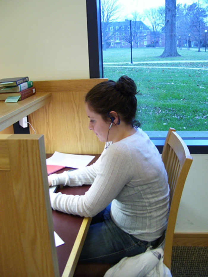 Speaking of Science : Study Carrels will be assigned Friday September 4