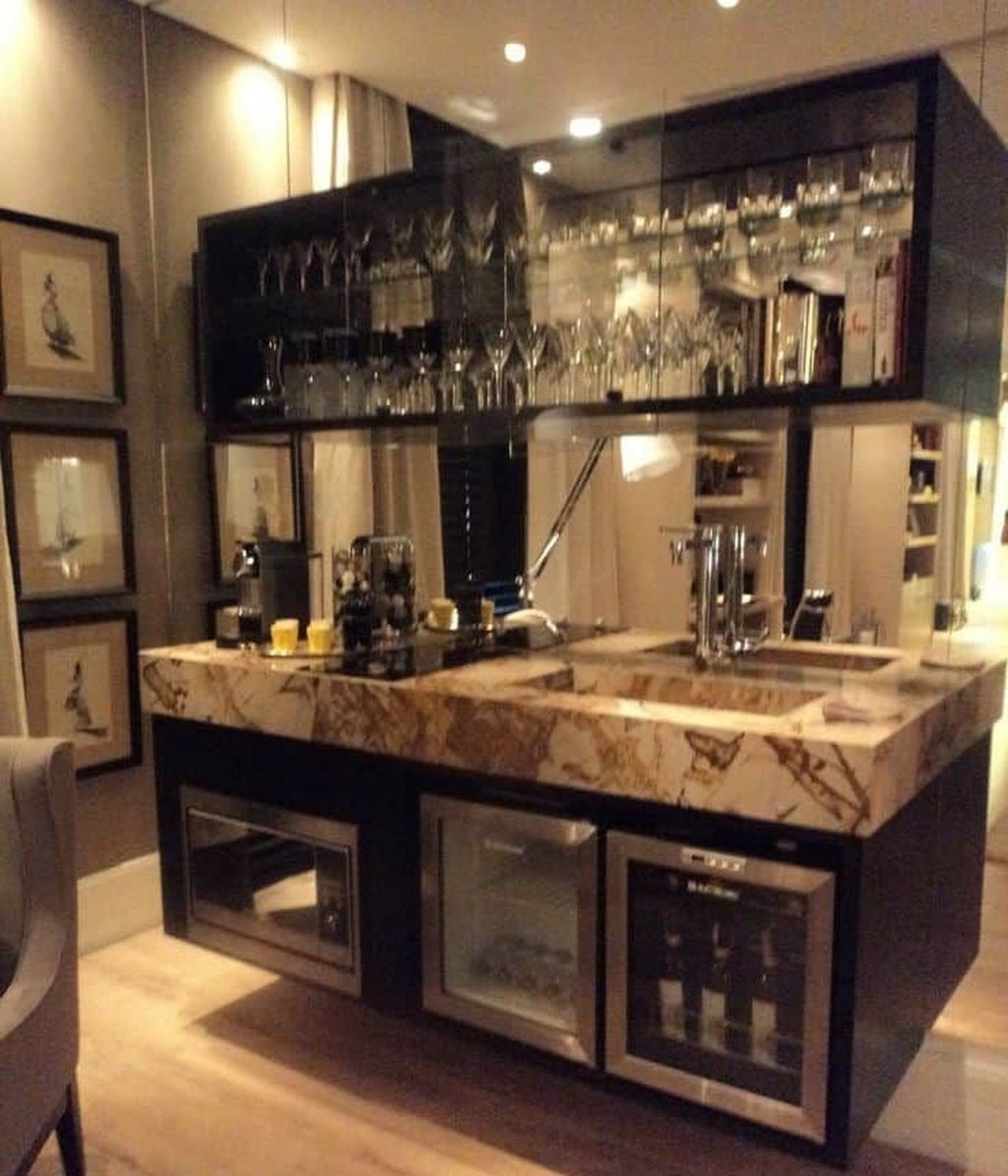 53 Affordable Mini Bar Design Ideas Inside Your Home | ARA HOME