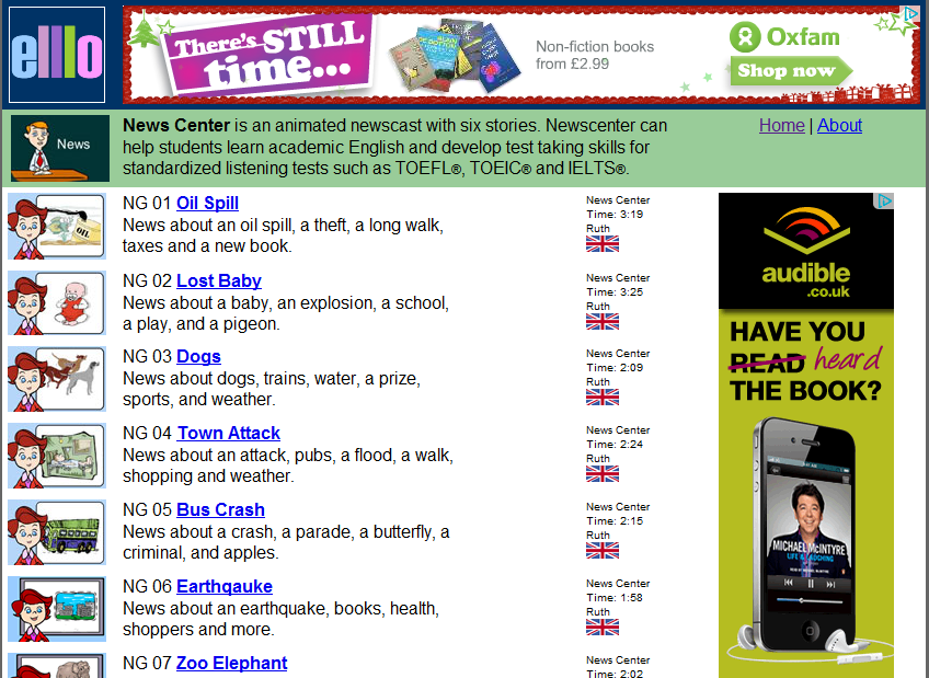 Let's Learn English: Elllo English