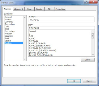 The Excel Evangelist: Engineering Stationing Custom Format
