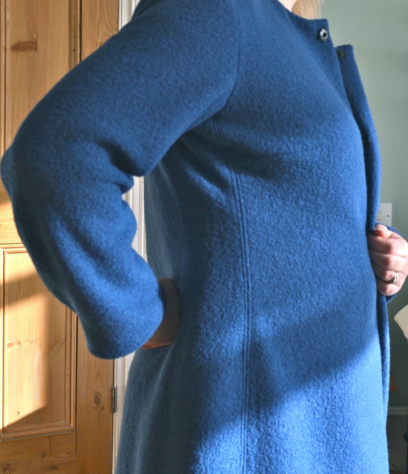 Handmade Jane: Finished: Boiled wool coat