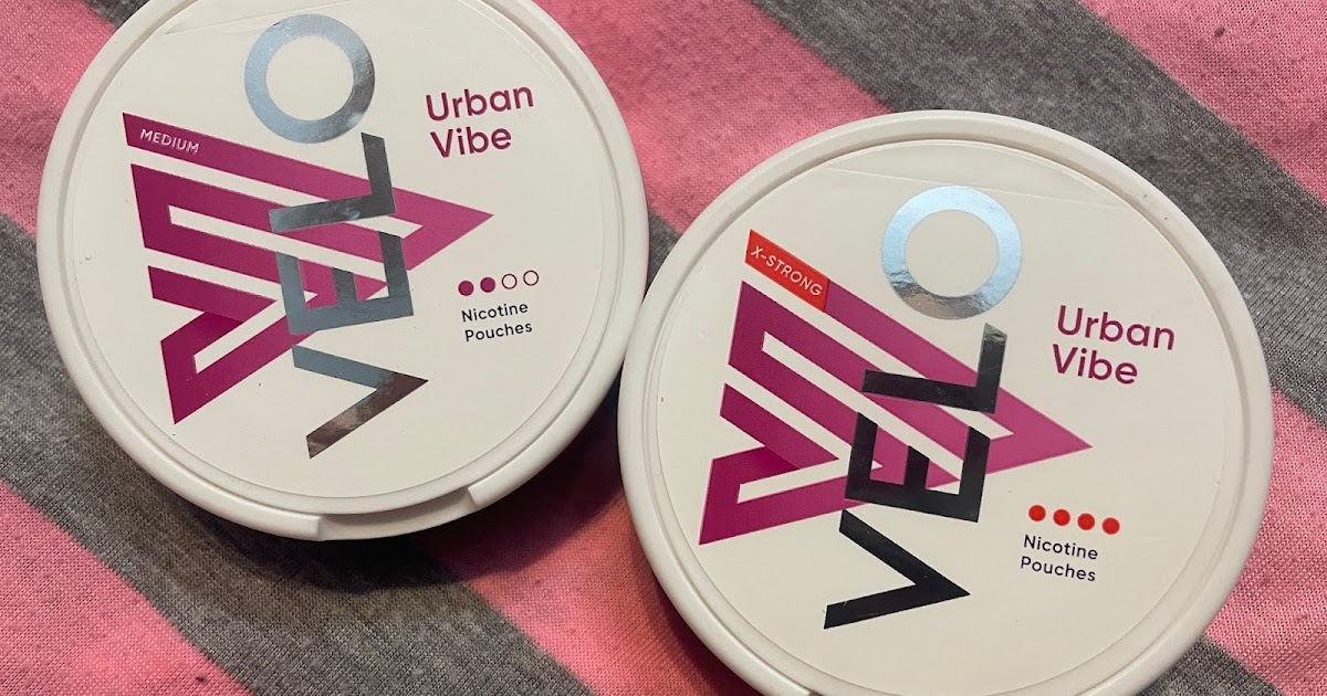 Velo Nicotine Pouches: Urban Vibe - Review. 28 July 2021.