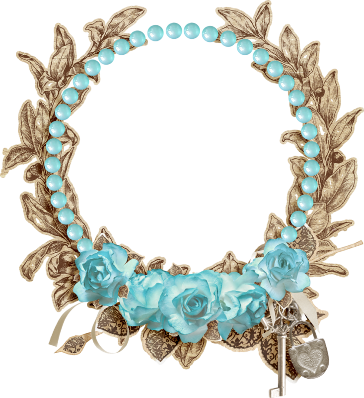 ForgetMeNot: blue roses frames