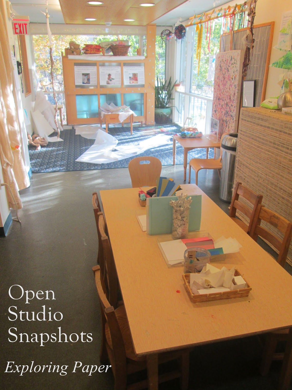Under 3 Roofs: Open Studio Snapshots - Exploring Paper