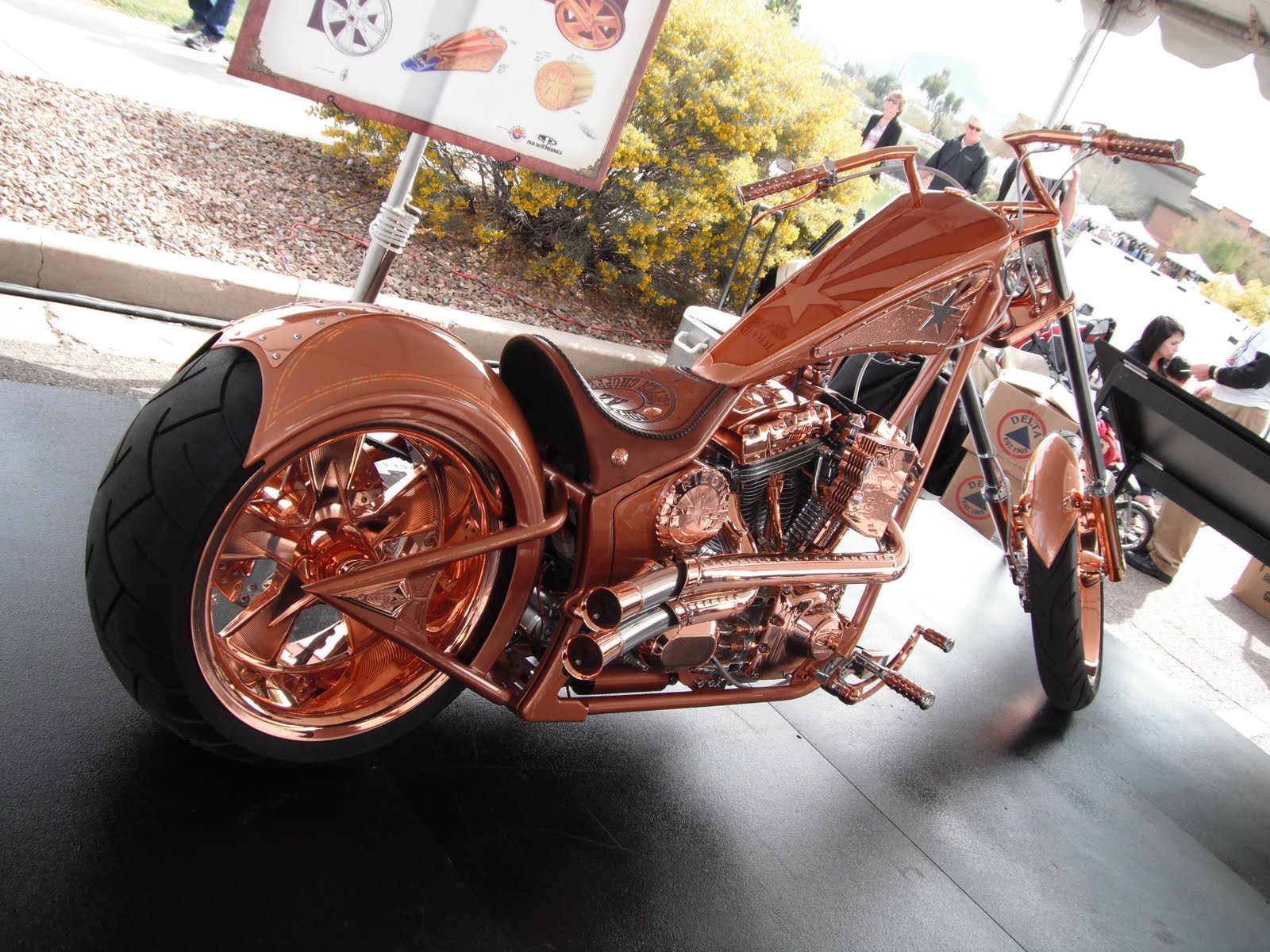 Sly's Arizona Adventures: Arizona Centennial Copper Motorcycle