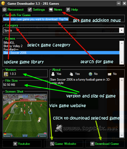 Download 300+ Free Games With Game Downloader | TopTrix