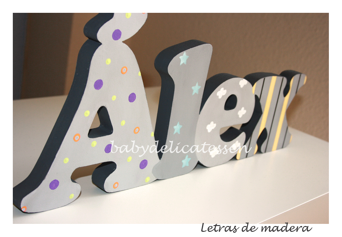 BABY DELICATESSEN LETRAS DE MADERA: octubre 2014