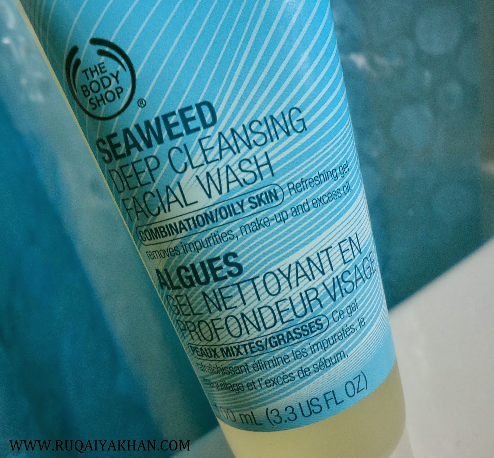Ruqaiya Khan: The Body Shop Seaweed Deep Cleansing Wash Review and Photos