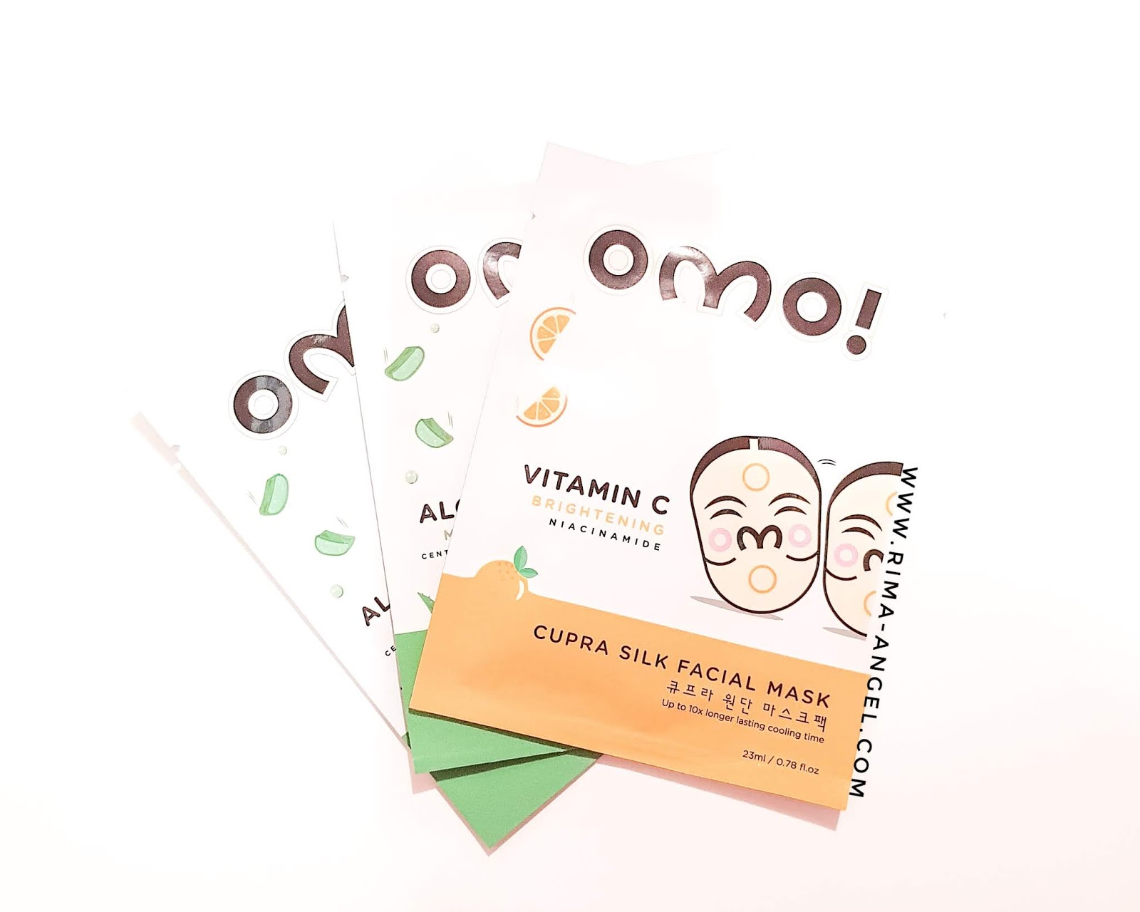 First Impression OMO! Cupra Silk Facial Mask - Masker Korea Halal