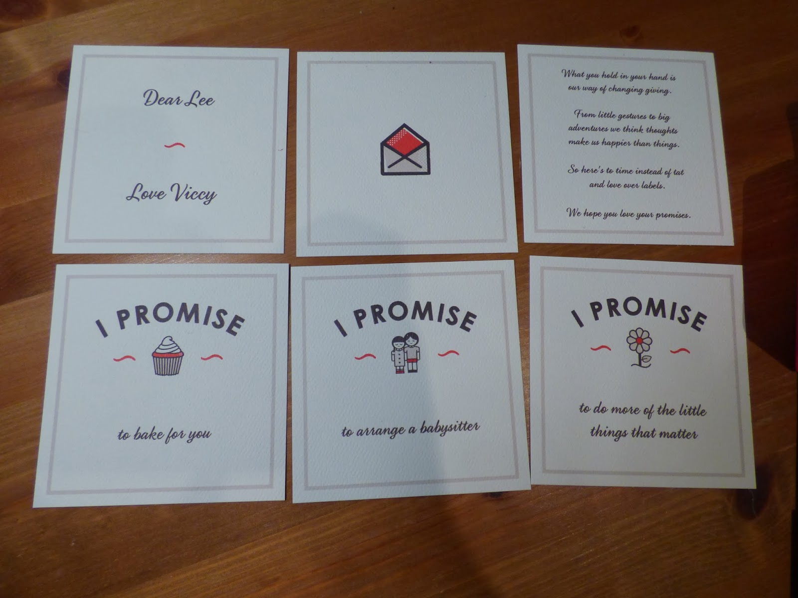Jelly Rose: I Promise cards REVIEW