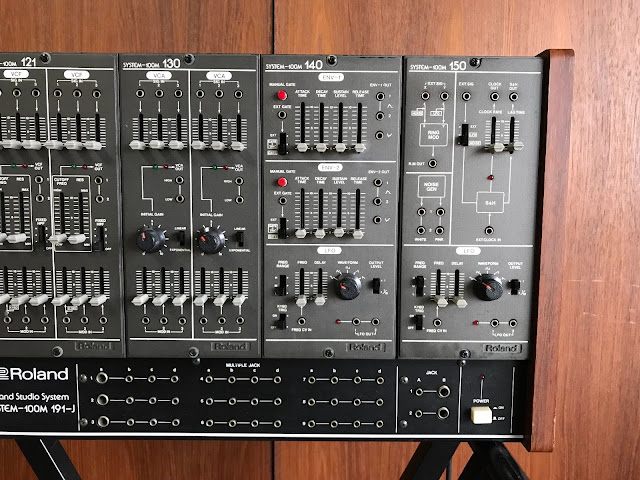 MATRIXSYNTH: Roland Studio System-100m D-set 112 121 130 140 150 191-J