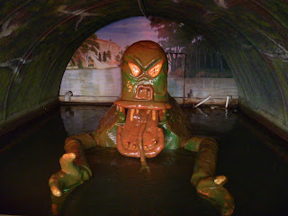 Whereiswitchwae?: Bunyip legend on riverfront @ Murray bridge