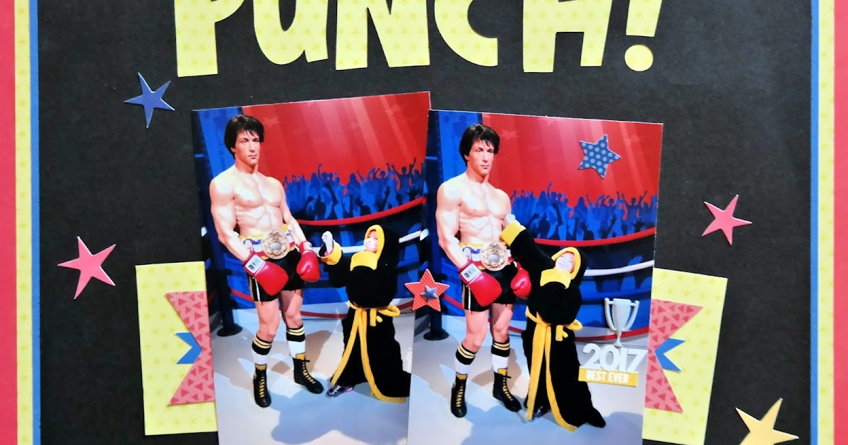 Ramblings of a Winnipeg Mommy: You Pack A Mean Punch Layout