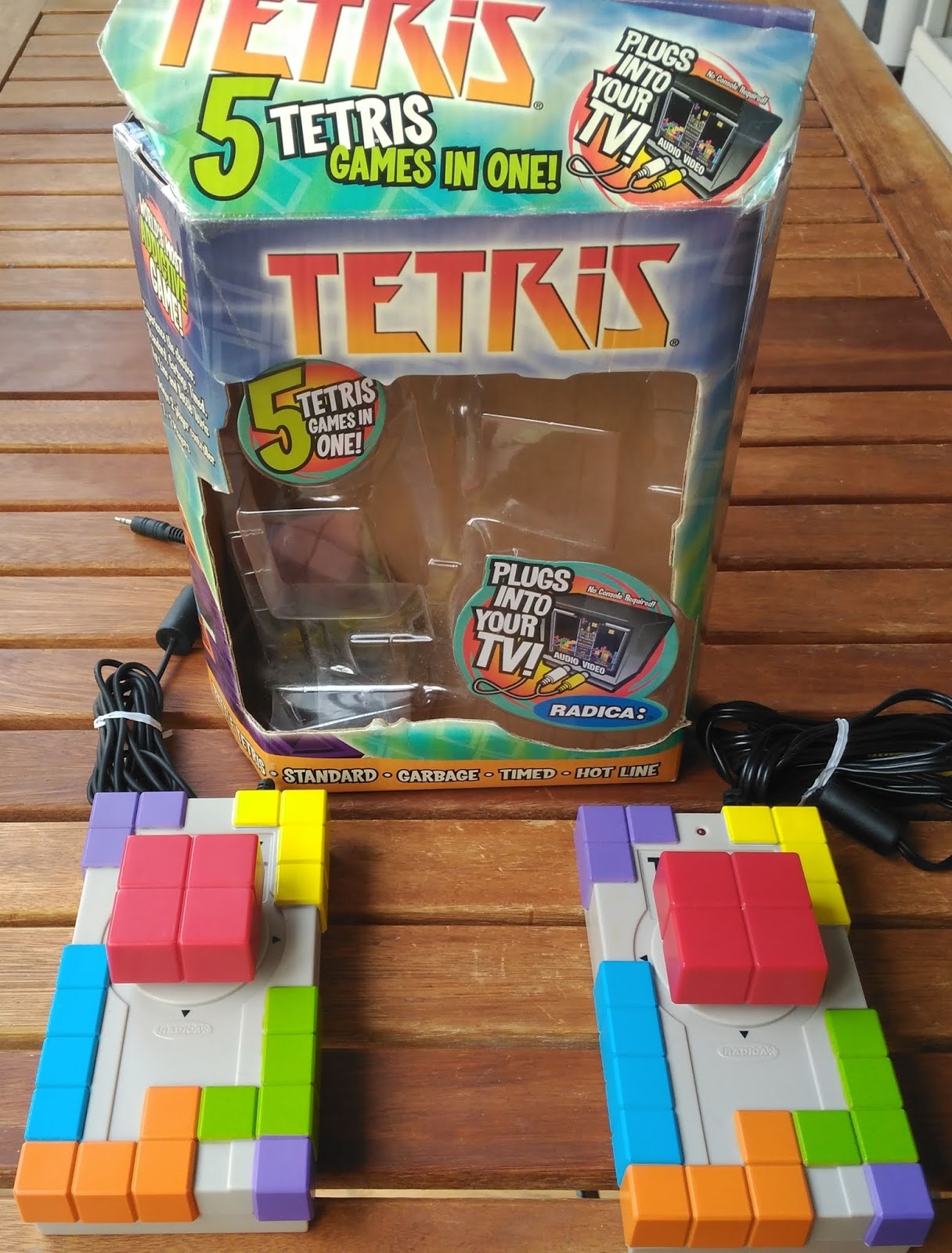 Retro Ordenadores Orty: Consola Tetris Arcade Legends (Radica) (2003)