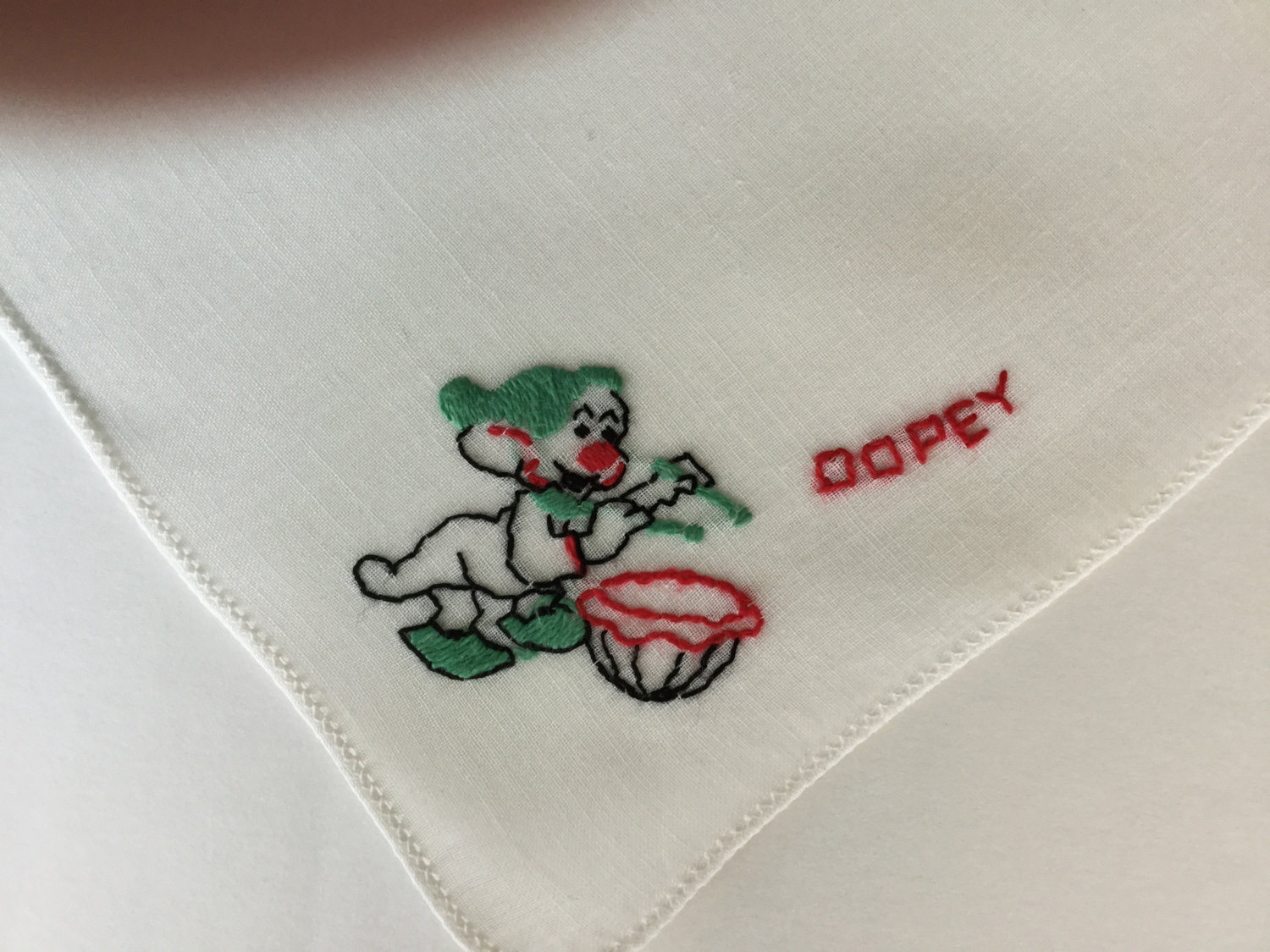 Filmic Light - Snow White Archive: 1938 Embroidered Hanky Boxed Sets by ...