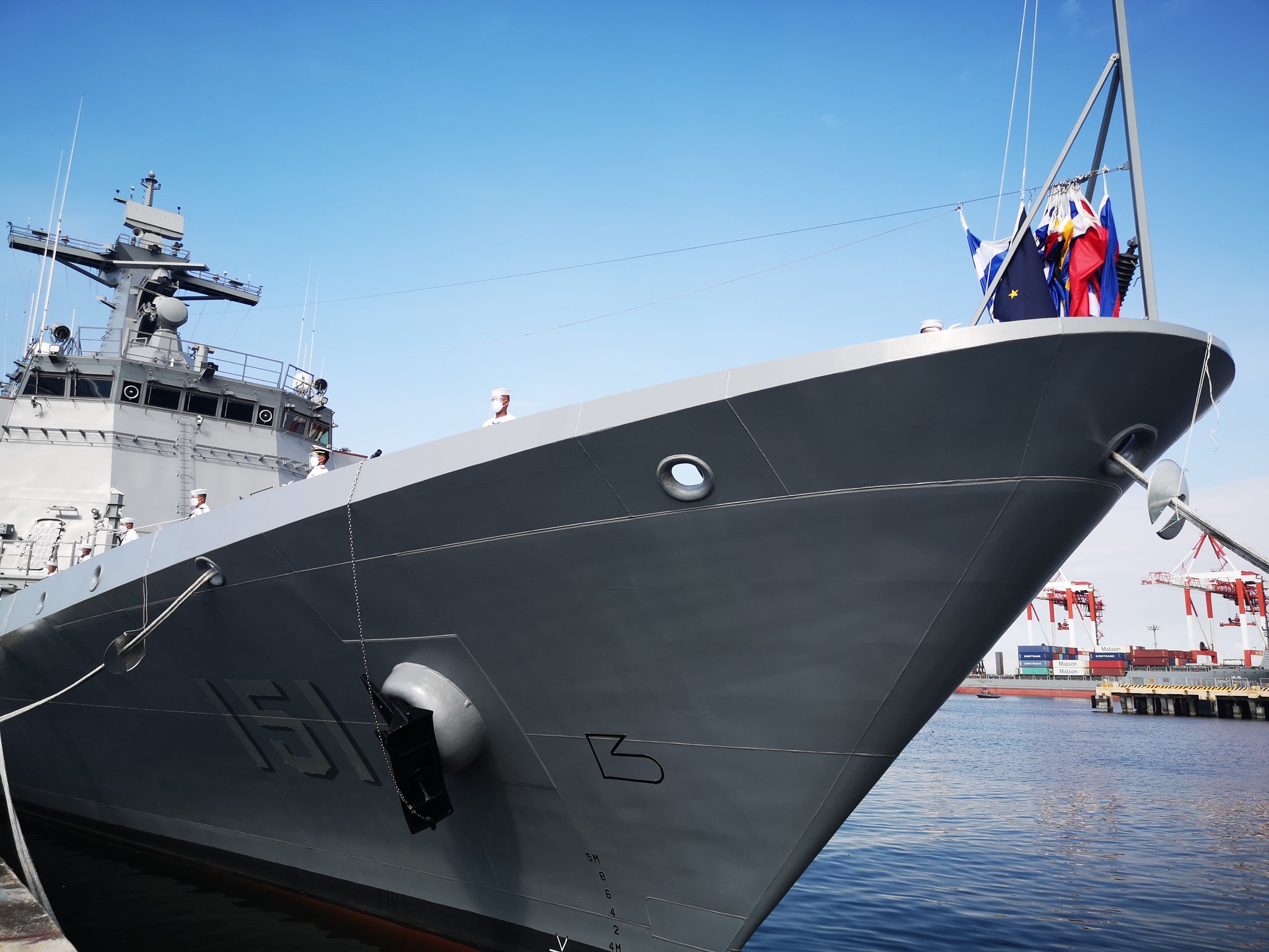 AAG_th บันทึกประจำวัน: ฟิลิปปินส์ประจำการเรือฟริเกตติดอาวุธปล่อยนำวิถี ...