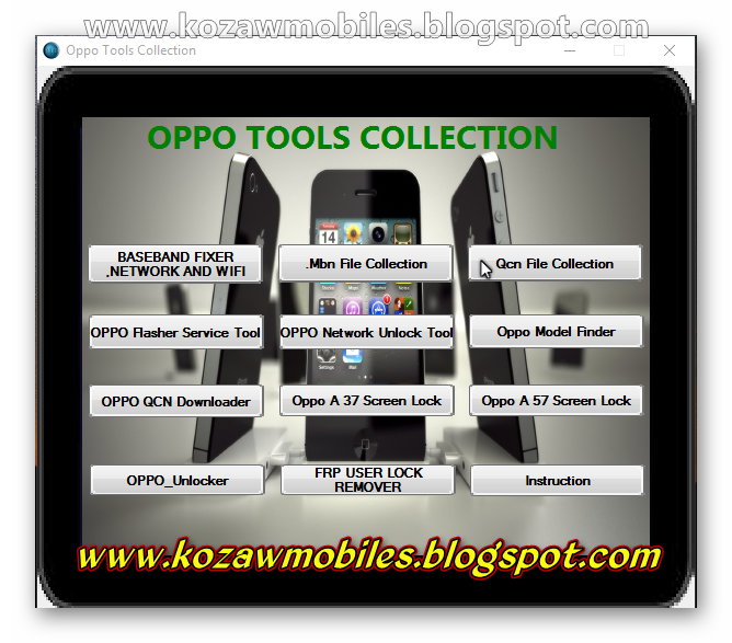 Oppo Tools Collection - KoZaw Mobile & IT နည်းပညာ