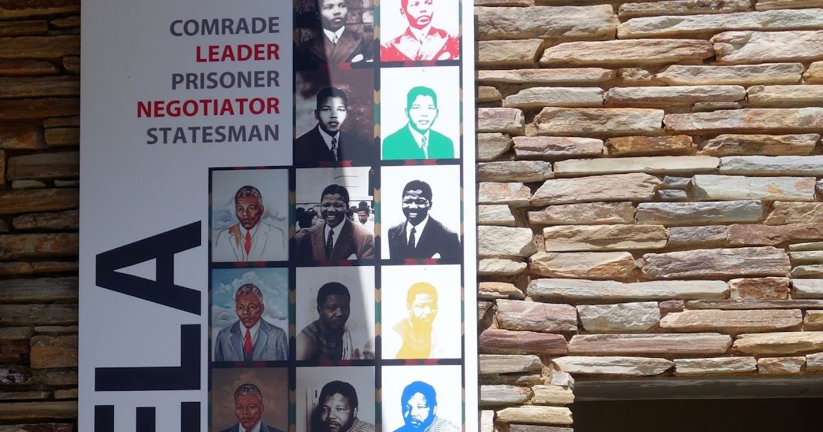 Tofu Photography: A giant poster of Mandela at the Apartheid Museum in ...