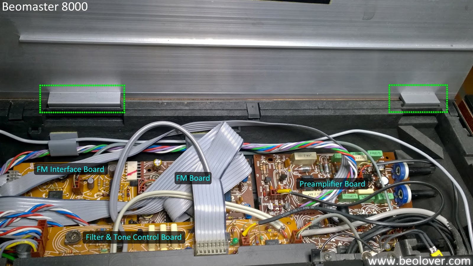 beolover: Beomaster 8000 - How to open into service position