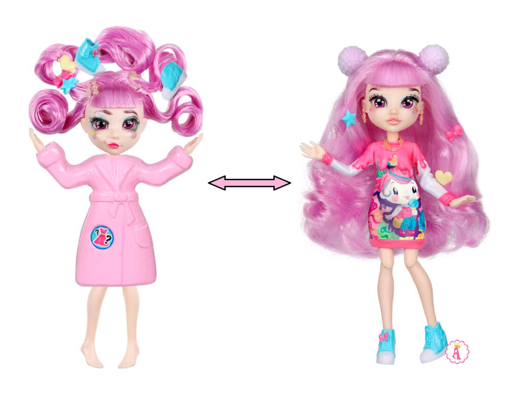Необычные куклы Fail Fix Total Makeover от Moose Toys со съемным лицом ...