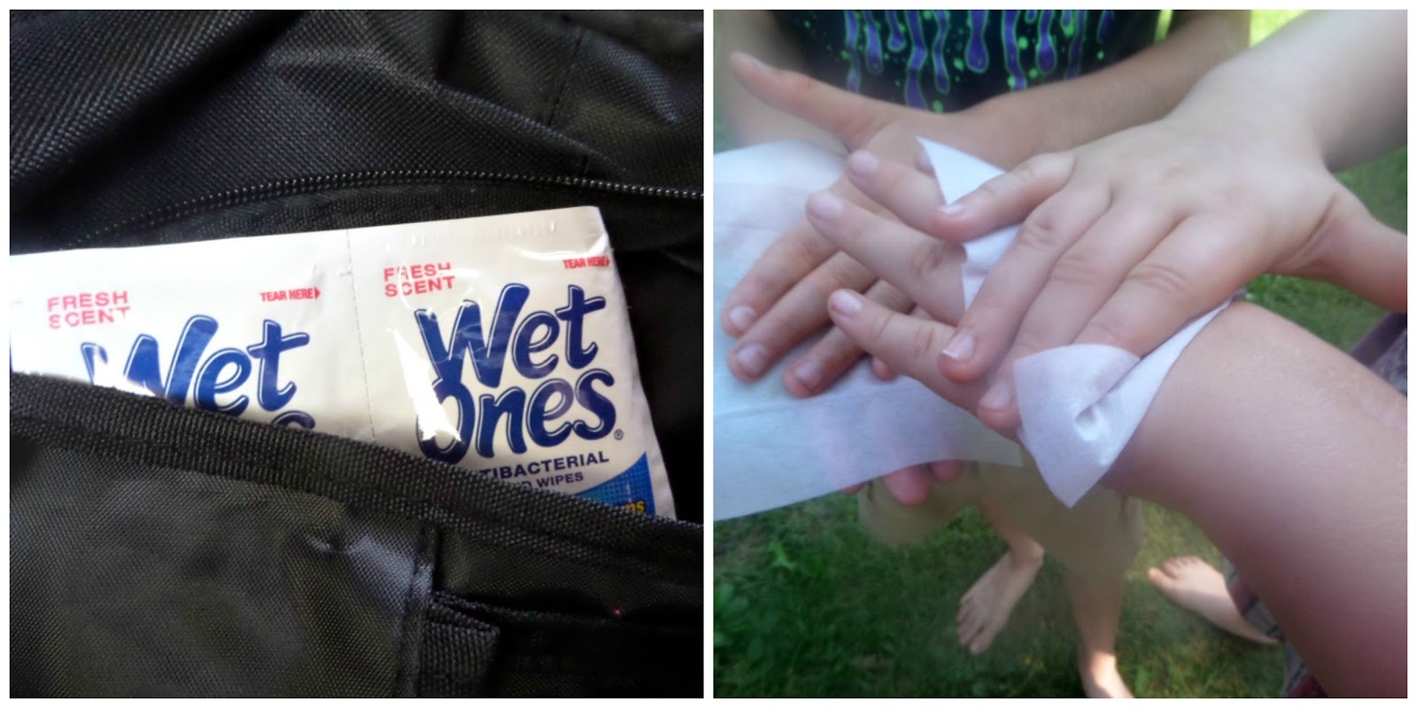 Preparing for Back to School with Wet Ones - Outnumbered 3 to 1