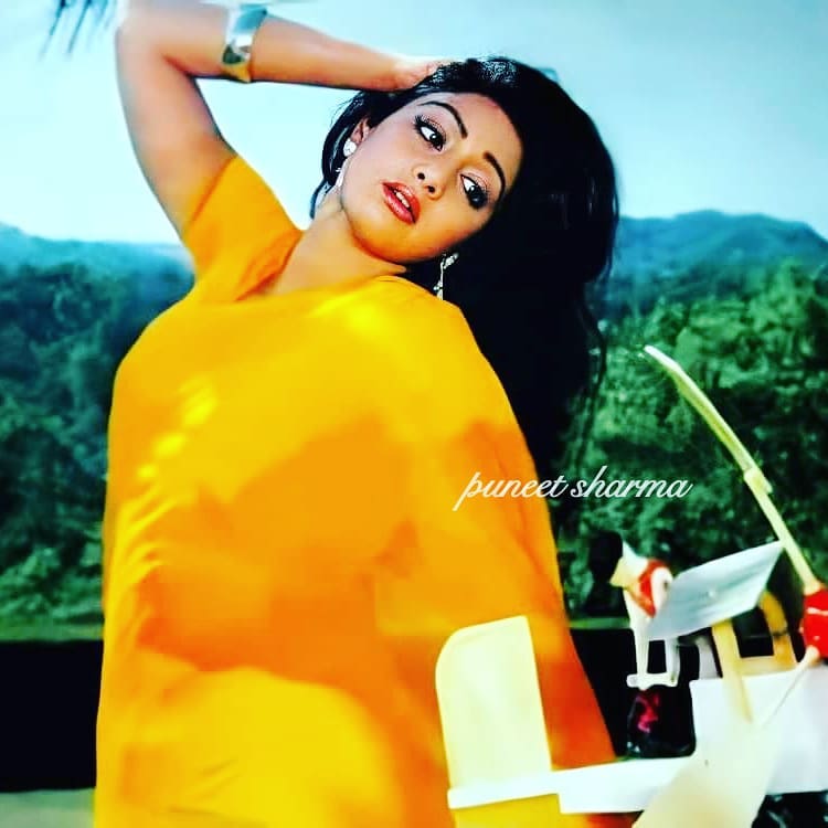 Sridevi: Sridevi and Feroz Khan in Janbaaz (1986)