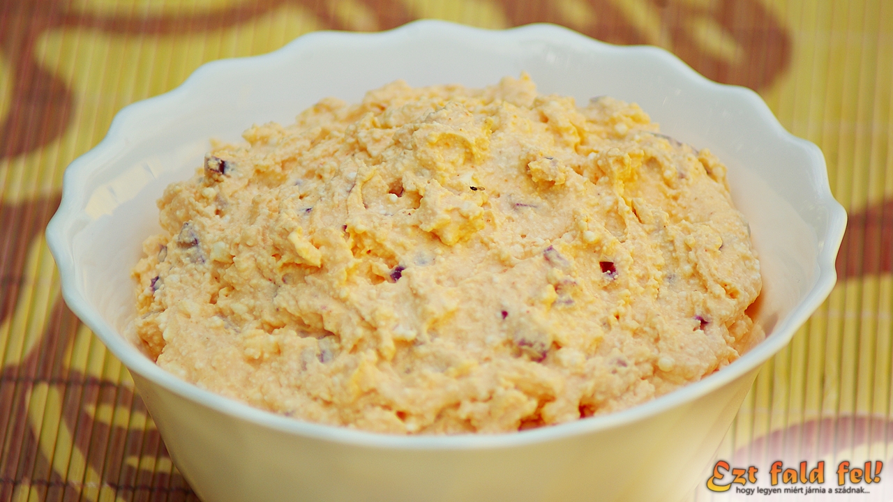 Hagyományos körözött - körített túró