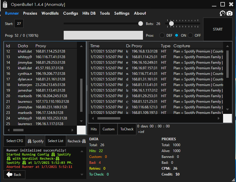 Openbullet/SilverBullet Config